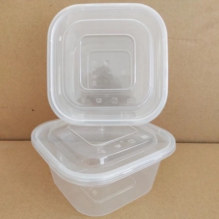 Jual Kotak Thinwall DM 750ml SQ | Tempat Makan Plastik Thinwal 750 ml ...