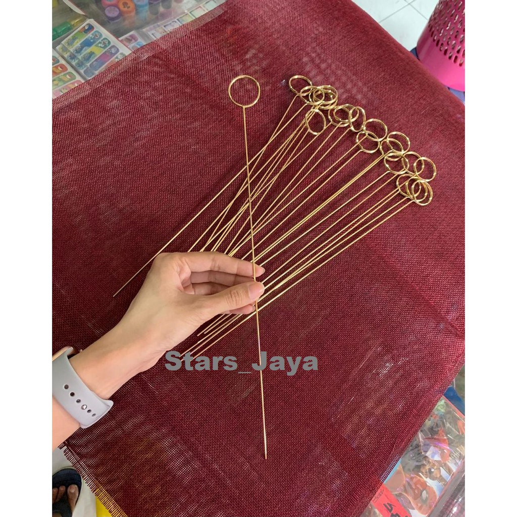 Jual Stik Bunga Korea, Clip Besi, Stik Kartu Bunga, Stick bouquet bunga ...