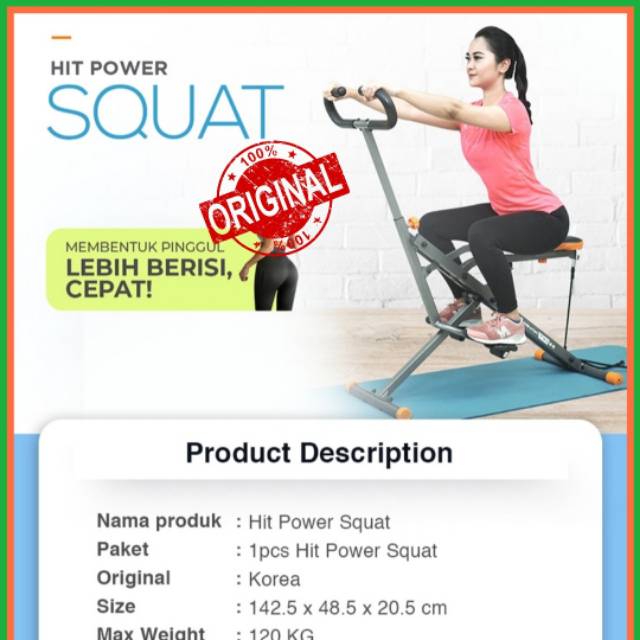 Jual Hit Power Squat Lejel Original Exider Home Squat | Shopee Indonesia