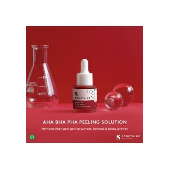 Jual SOMETHINC AHA BHA PHA PEELING SOLUTION 20ML 100%ORIGINAL | Shopee Indonesia