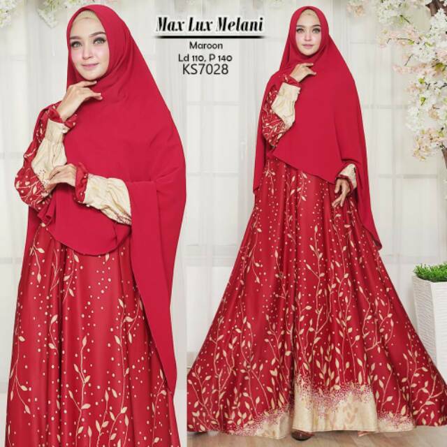 Jual Baju Busui Gamis Setelan Muslim KS7028 - KS7031 | Shopee Indonesia