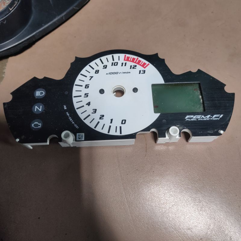 Jual LCD papan layar speedometer cb 150 r old lama asli original ...