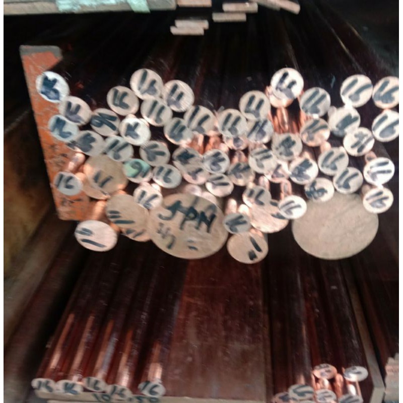 Jual plat tembaga batangan 16mm x panjang 1 meter | Shopee Indonesia