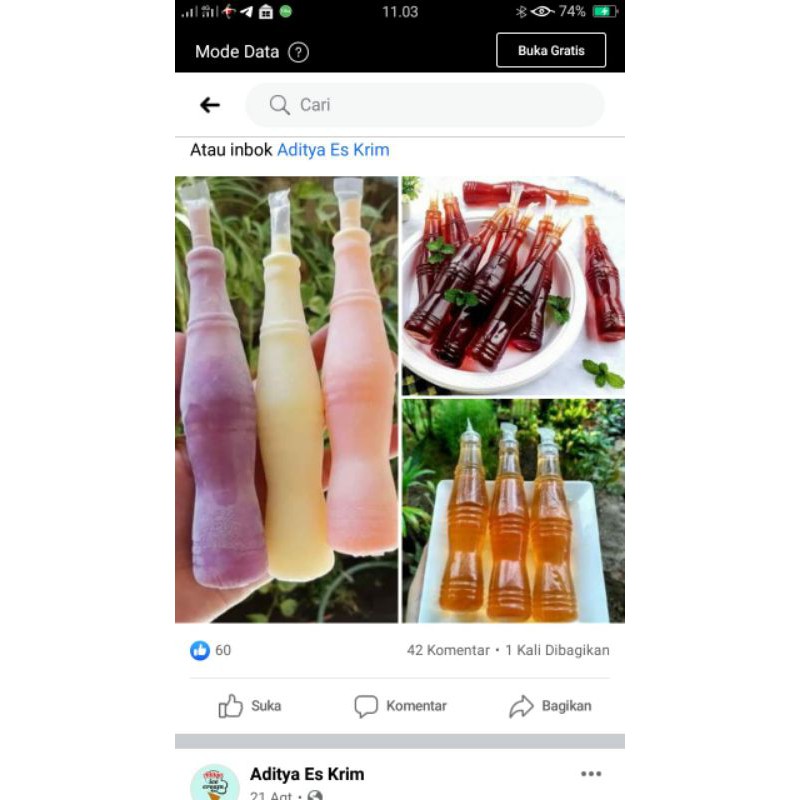 Jual Plastik bentuk botol isi 50 | Shopee Indonesia