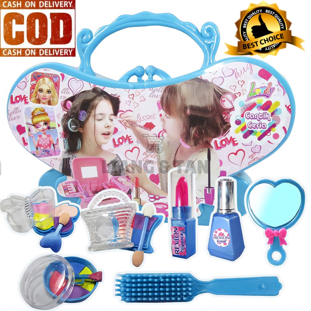 Jual ( BISA COD ) PROMO Mainan Anak Perempuan Make Up Tas DUMMY ...