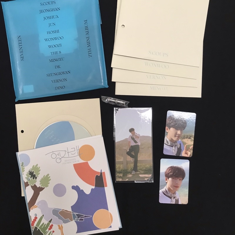 Jual Unsealed Fullset album seventeen henggarae dul wonwoo set | Shopee Indonesia