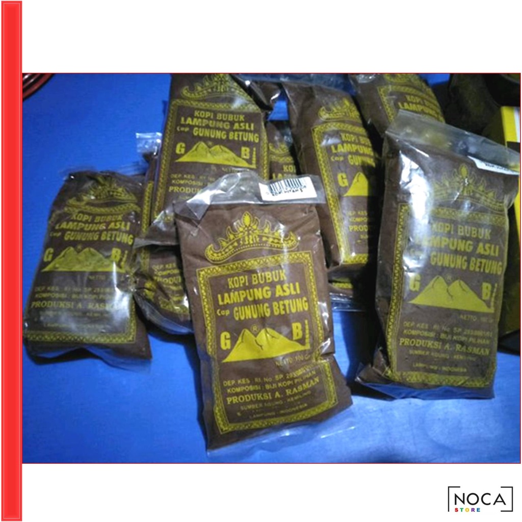 Jual Kopi Bubuk Lampung Asli Cap Gunung Betung Original Produksi A ...
