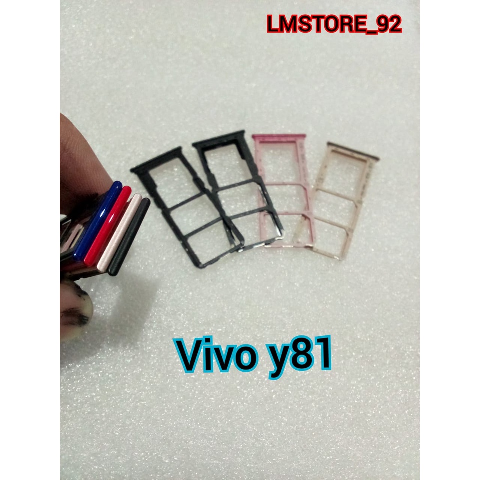 Jual simtray sim tray vivo y81 tempat dudukan sim card simcard | Shopee Indonesia