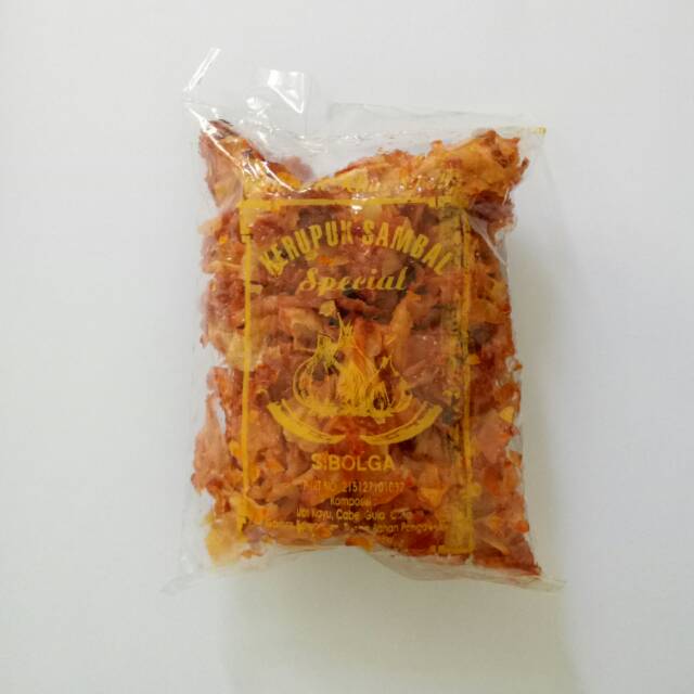 Jual Kerupuk keripik sambal sibolga (40 gram / bungkus kecil) CAP ...