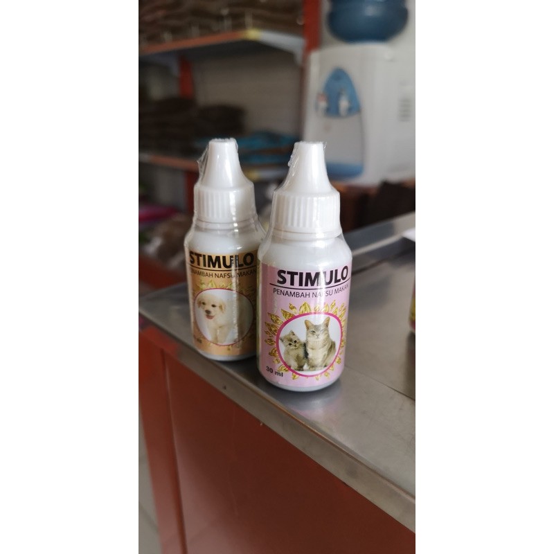 Jual STIMULO DROP multivitamin penambah nafsu makan dan imun anjing ...
