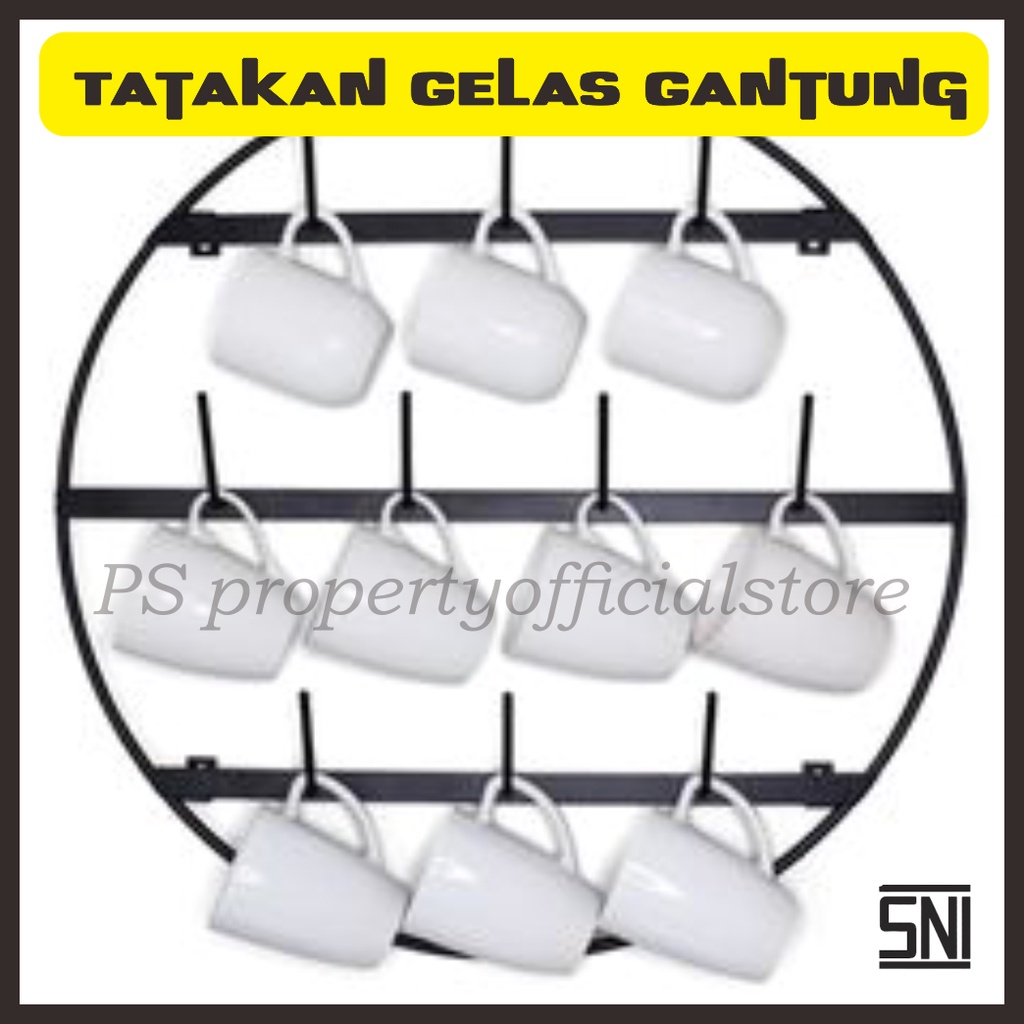 Jual Tempat Gelas Dudukan Cantelan Gantungan Cangkir Mug Soled Spatula ...