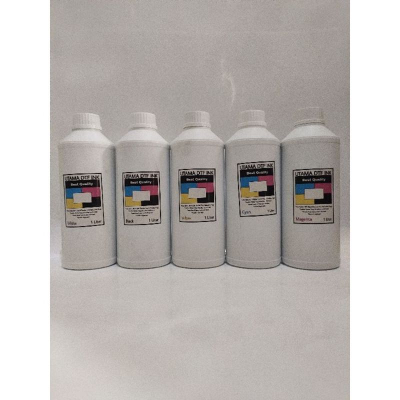 Jual Tinta DTF Premium / Utama Digital Transfer FTG Ink CMYK 1 liter ...