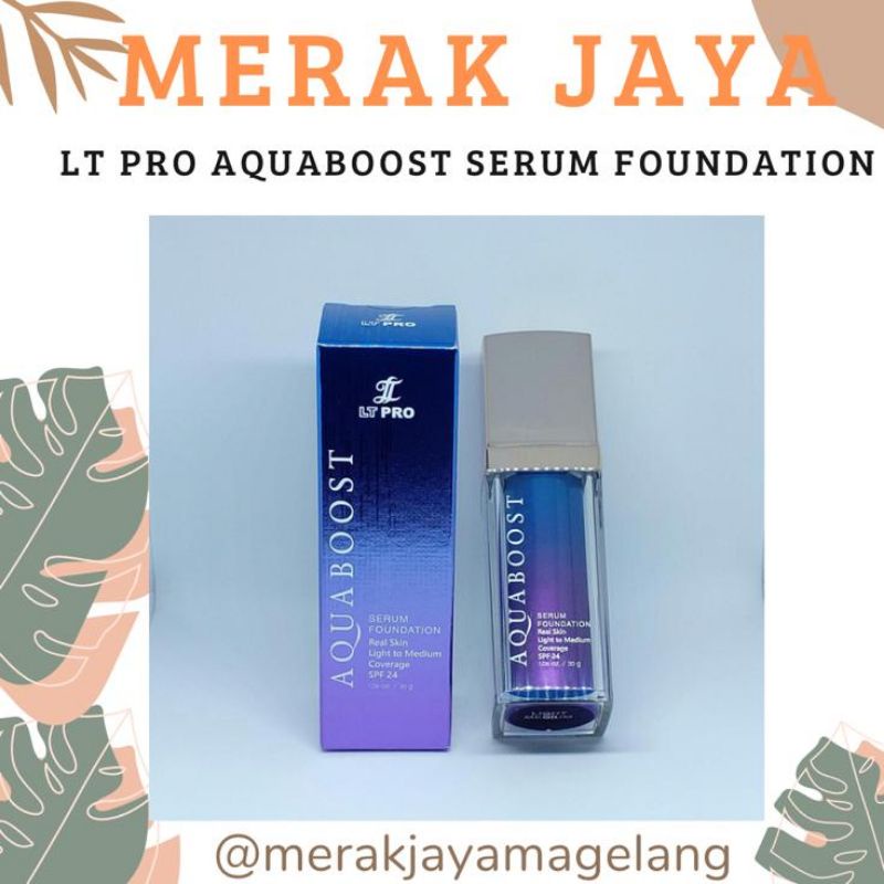 Jual AQUABOOST SERUM FOUNDATION | Shopee Indonesia