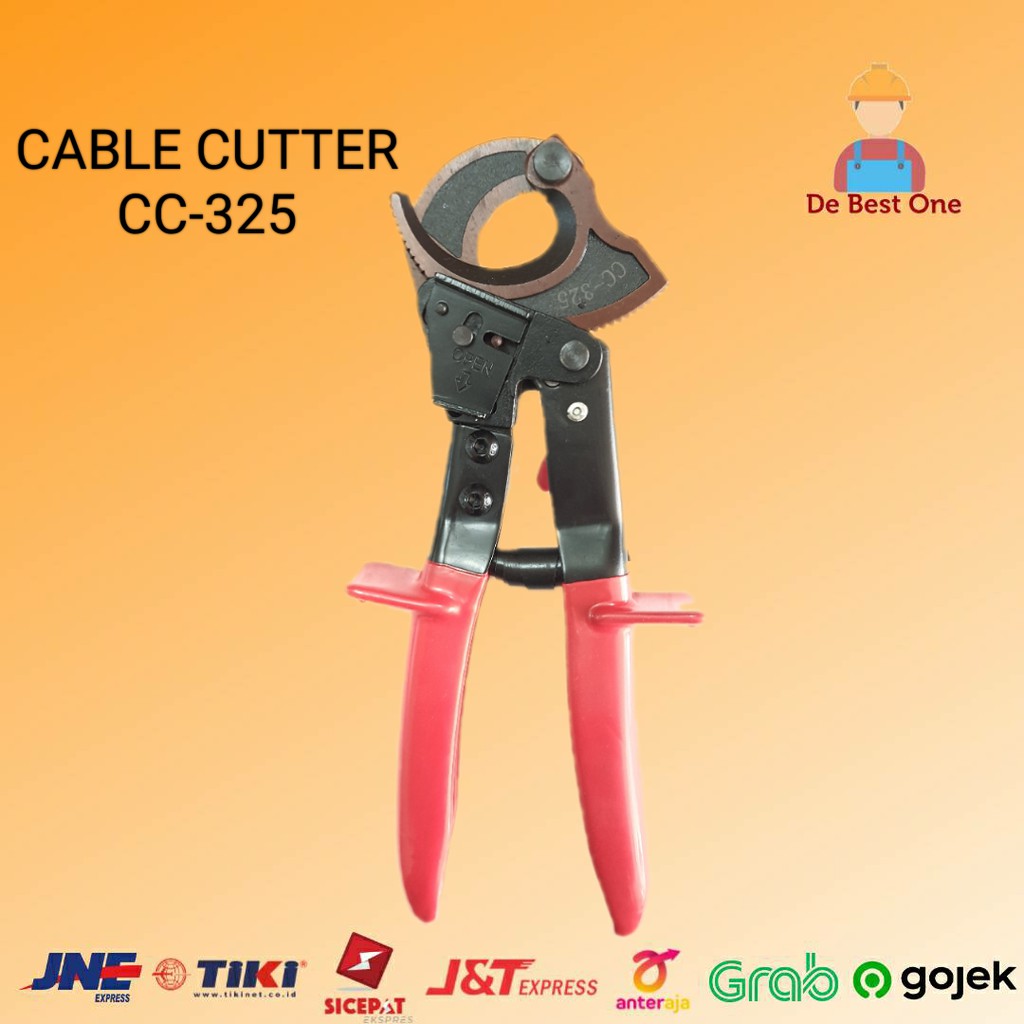 Jual Cable Cutter Besar Ratchet 32,5mm / Gunting Pemotong Kabel Besar ...