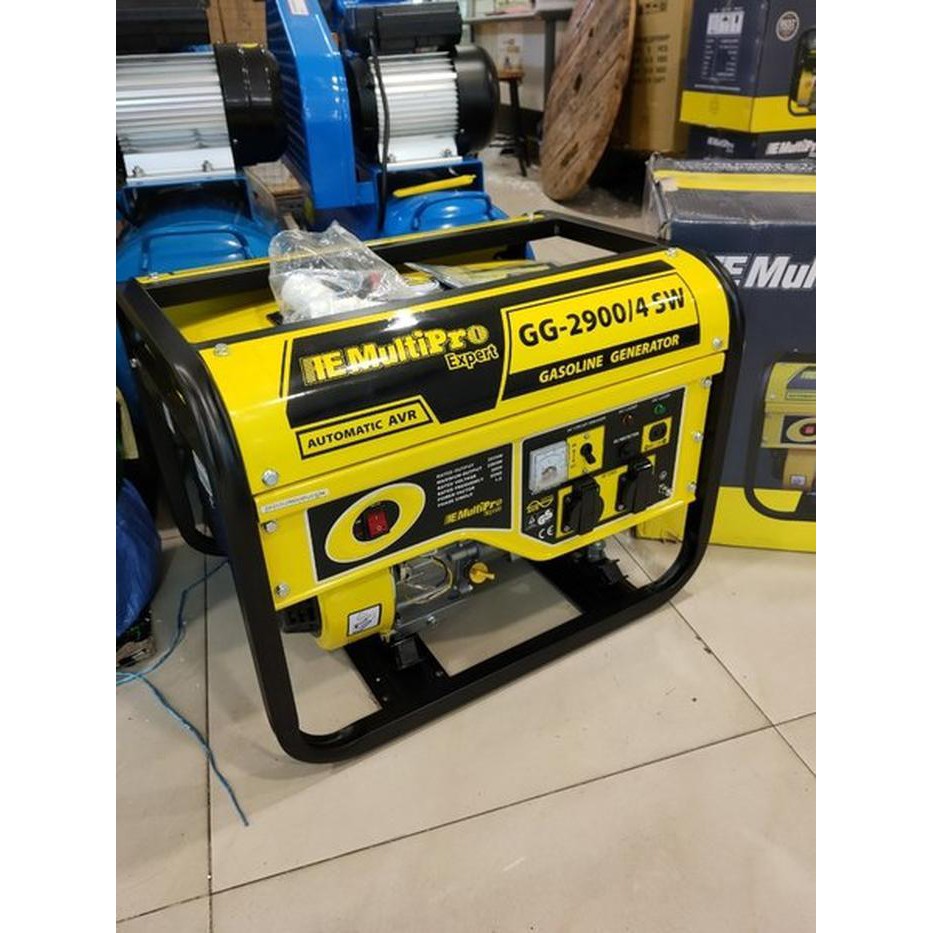Jual Genset MULTIPRO 2000 watt GG 2900 4 SW Mesin generator pembangkit listrik 2200 watt max ...