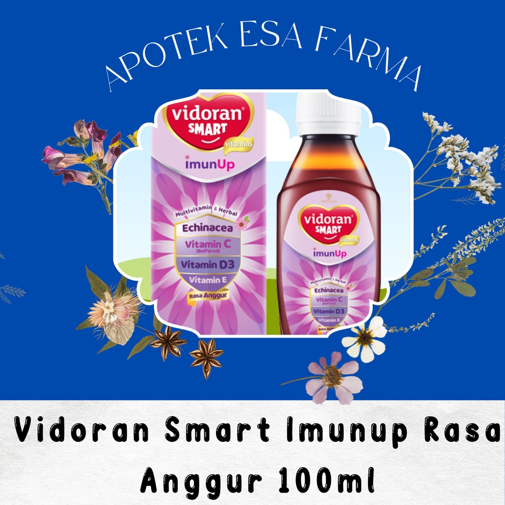 Jual Vidoran Smart Imunup Rasa Anggur 100ml | Shopee Indonesia