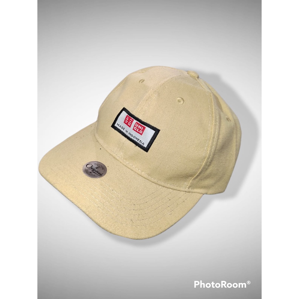 Jual Polo Caps / Topi Polo Uniqlo Cakop Besi Unisex Remaja Dewasa Bahan ...