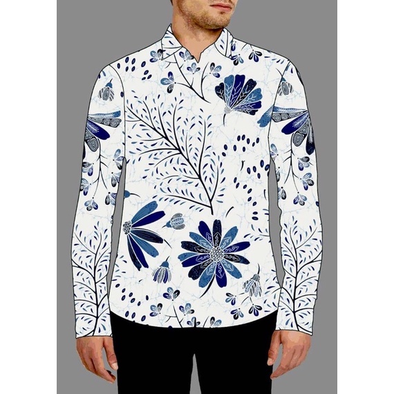 Jual Kain Batik Katun Raja Ampat 1273 Kembang Mulyani / Batik Raja ...