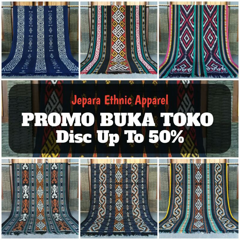 Jual Kain Tenun Etnik Blanket Motif Toraja Tenun Blanket Jepara Kain Tenun Troso Tenun Etnik ...