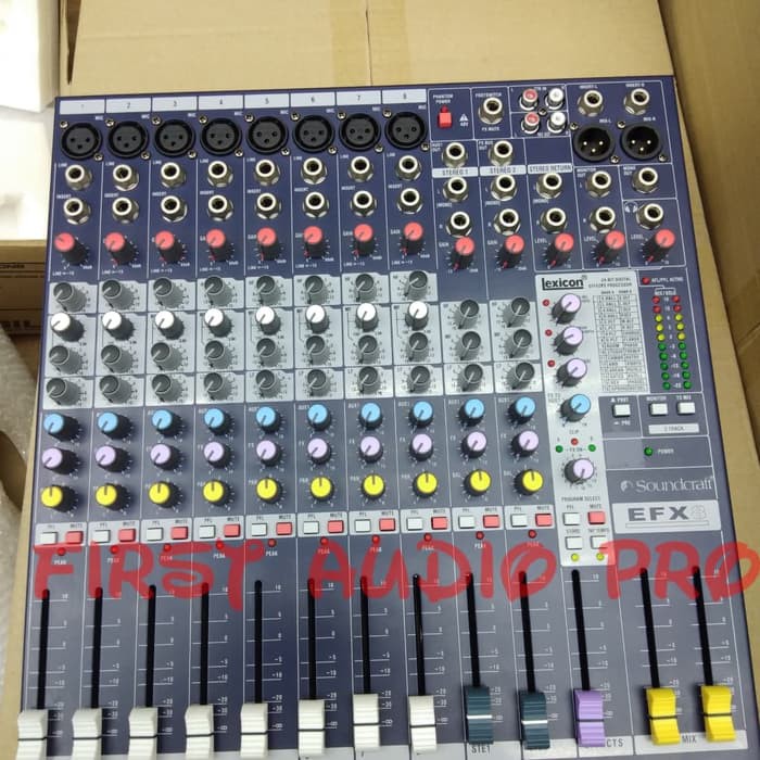 Jual Mixer Soundcraft EFX 8 ( 8 Chanel ) | Shopee Indonesia