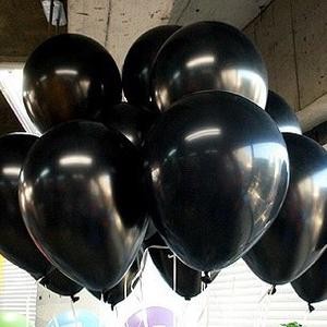 Jual Balon Warna Hitam Metalik 1 Pack Isi 20 Pcs | Shopee Indonesia