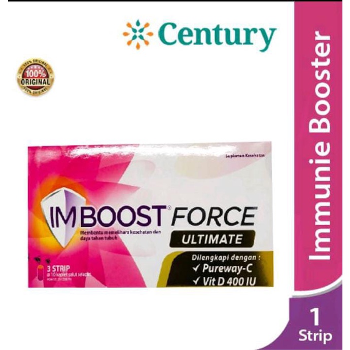 Jual IMBOOST FORCE ULTIMATE 1 STRIP ISI 10 TABLET/DAYA TAHAN TUBUH ...