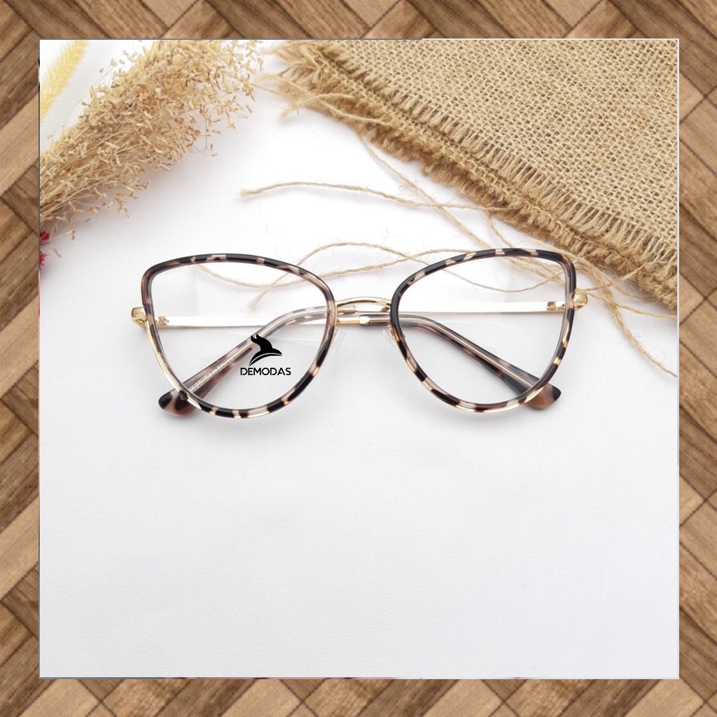 Jual Kacamata Cat Eye Fashion Wanita Lensa Photocromic Minus Normal ...