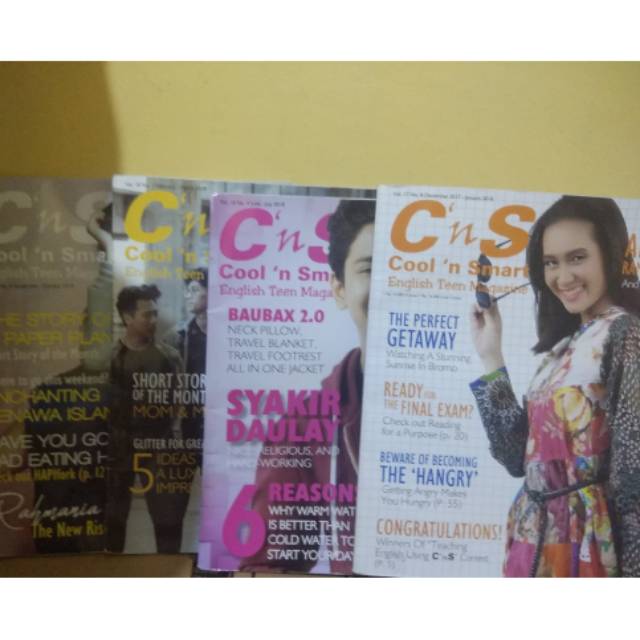 Jual Majalah bahasa inggris CnS | Shopee Indonesia