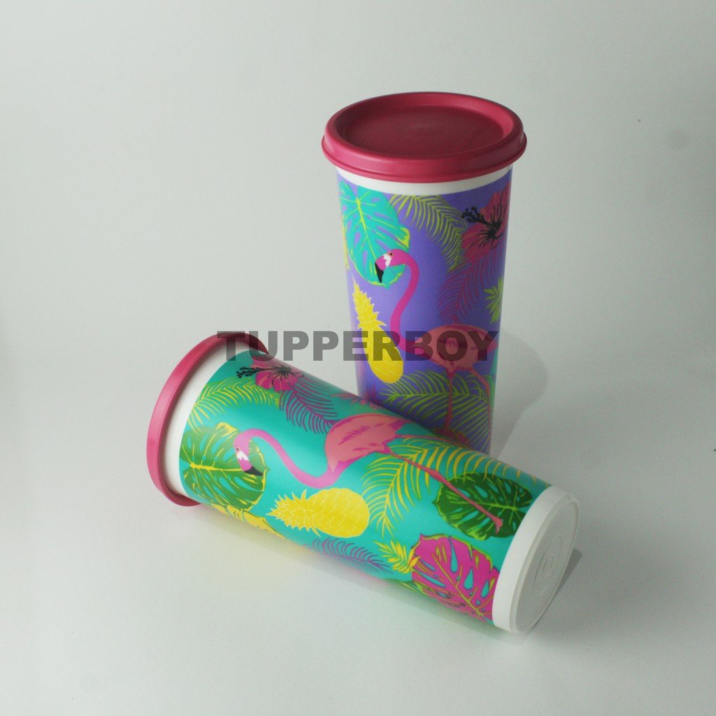 Jual TUPPERWARE FLAMINGO TUMBLER | Shopee Indonesia