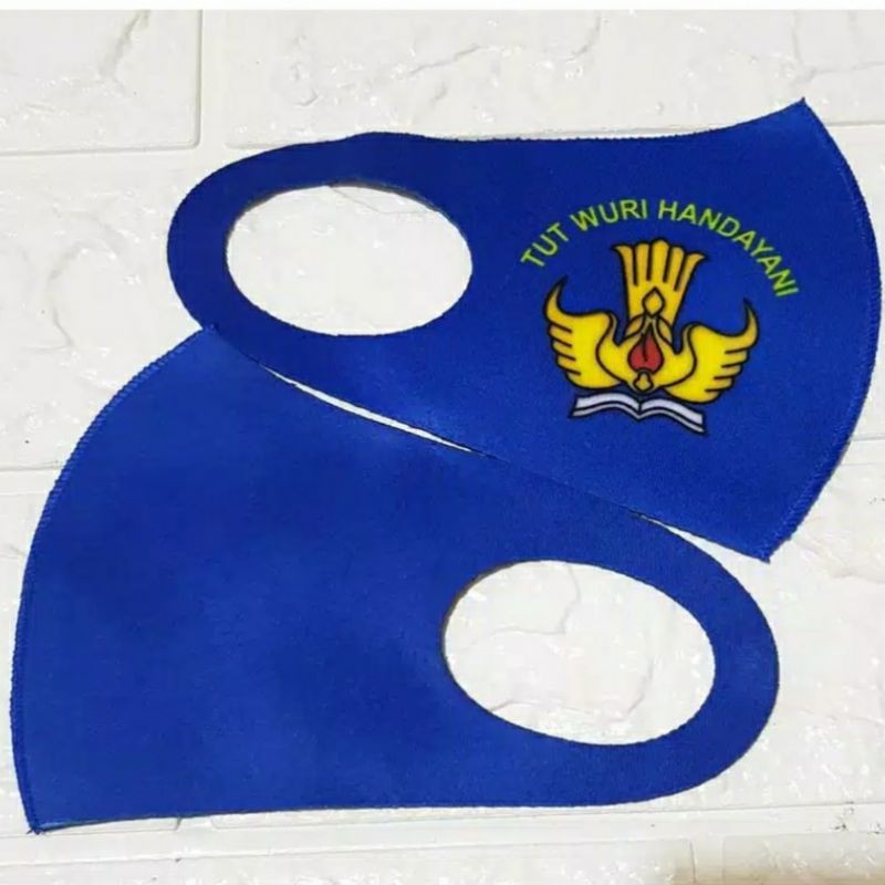 Jual Masker Scuba Anak Sekolah Logo TUT WURI HANDAYANI SMP | Shopee ...