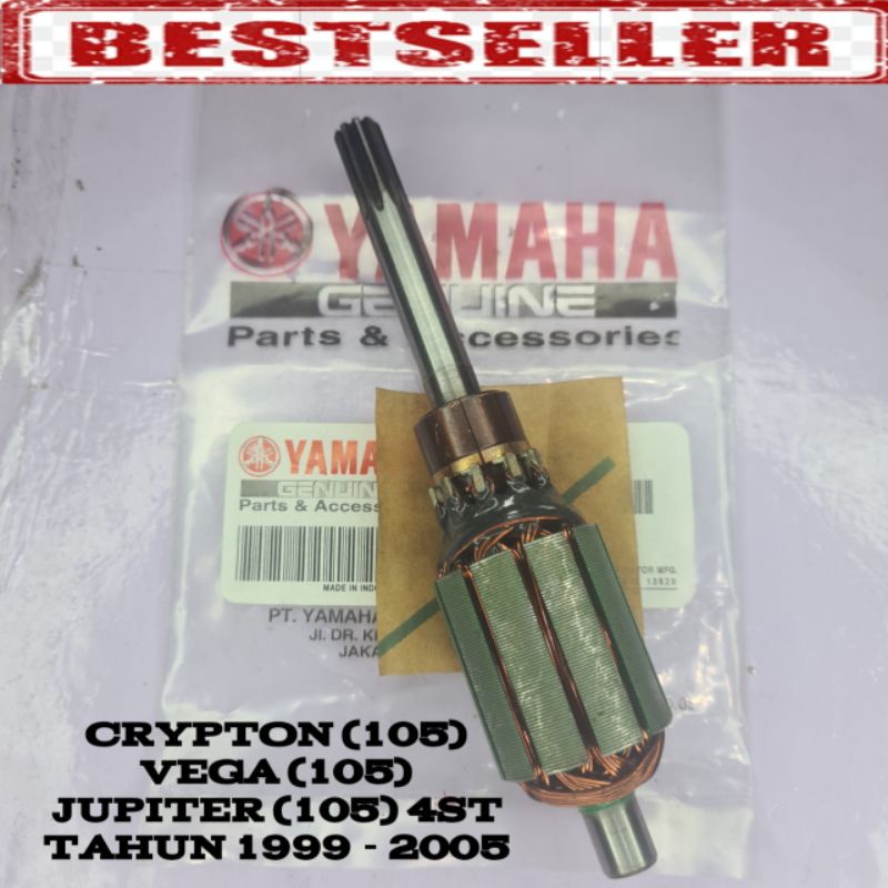 Jual ANGKER DINAMO STATER CRYPTON JUPITER KODE 4ST UNTUK 105 CC TAHUN ...
