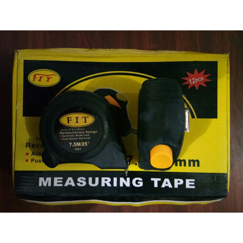 Jual Meteran Magnet Merk FIT | Shopee Indonesia
