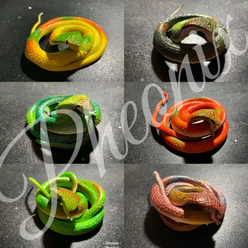 Jual mainan ular karet kepala kobra 75cm | Shopee Indonesia