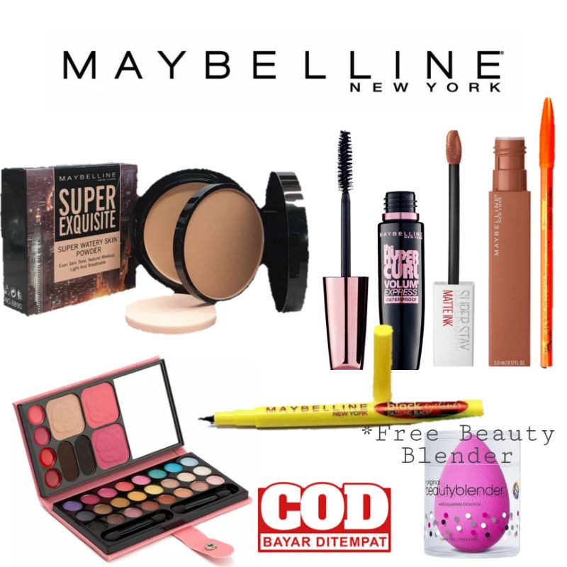 Jual Paket Make Up MYB Lengkap Super Set 6 In 1 - Paket Kosmetik ...