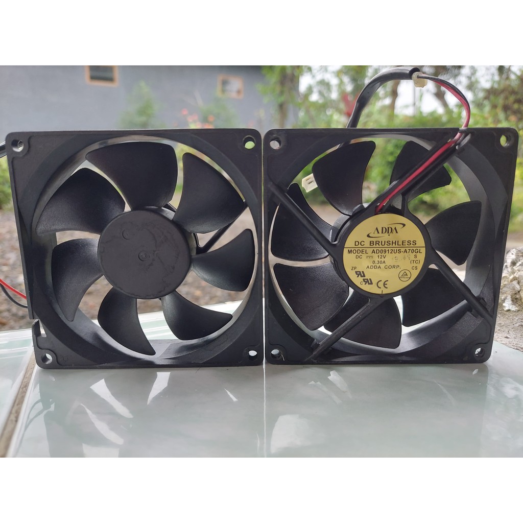 Jual Kipas kipas Fan fan DC dc high speed ADDA 12v 0.30a 9×9cm | Shopee Indonesia