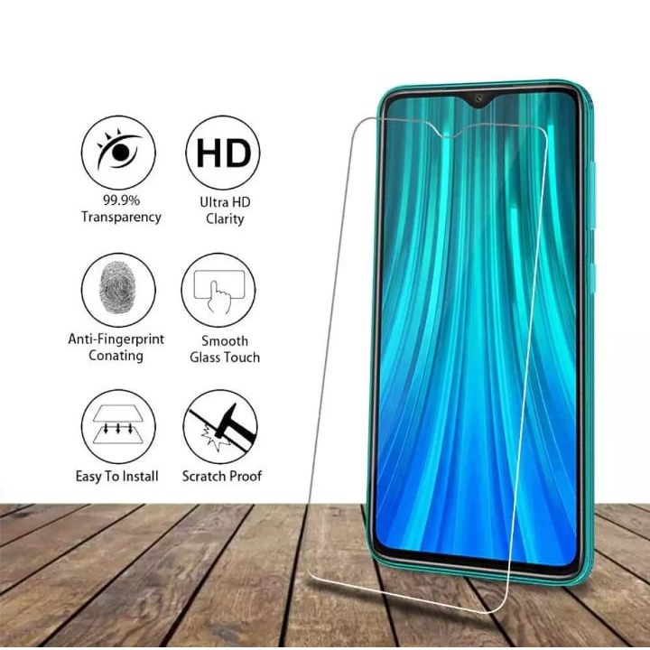 Jual Tempered Glass Xiaomi Redmi 10 5G 10A 9C Note 8 Pro 8 8A Pro Anti ...
