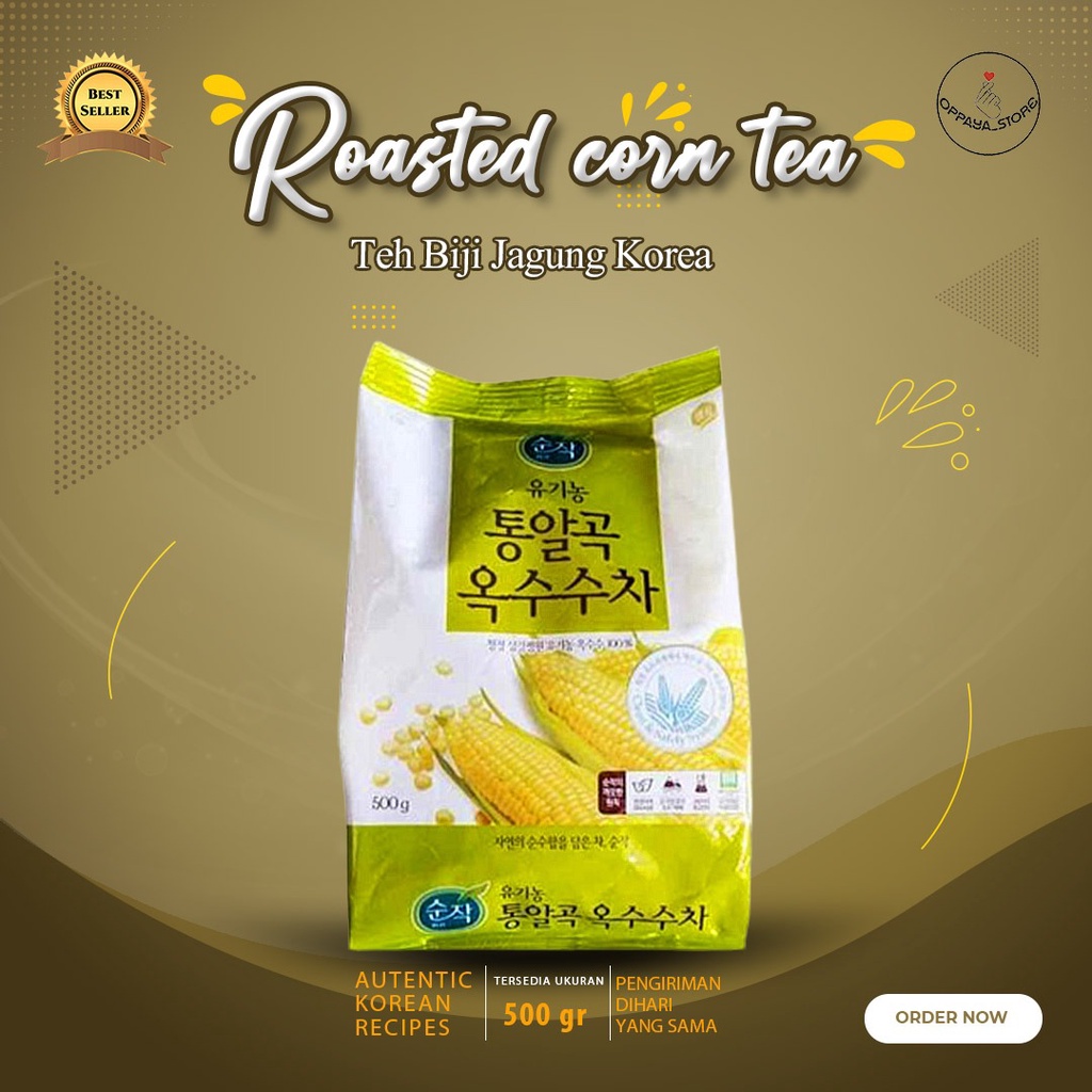 Jual Sempio Korean Roasted Corn Tea - Teh Biji Jagung Korea 500Gr ...