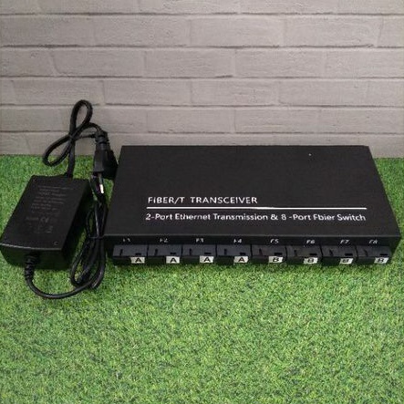 Jual Media Converter 8 Port FO 2 Port LAN | Shopee Indonesia