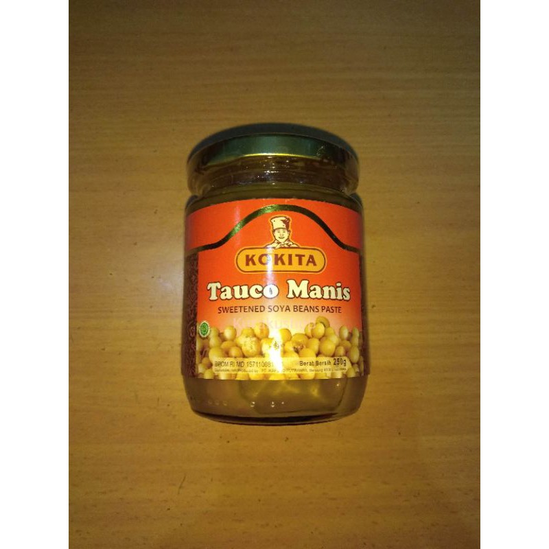 Jual TAUCO MANIS KOKITA SWEETENED SOYA BEANS PASTE 200 GRAM | Shopee ...