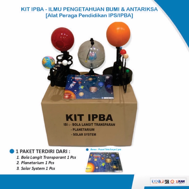 Jual KIT IPBA Alat Peraga Pendidikan Ilmu Pengetahuan Bumi dan ...