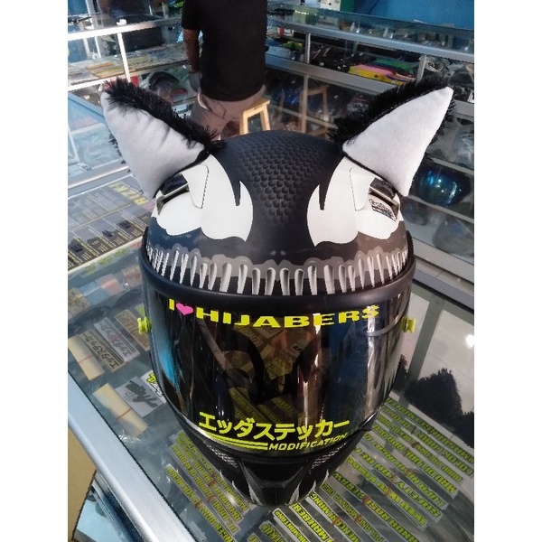 Jual KUPING KUCING HELM / TELINGA KUCING HELM (Warna Random/Acak ...