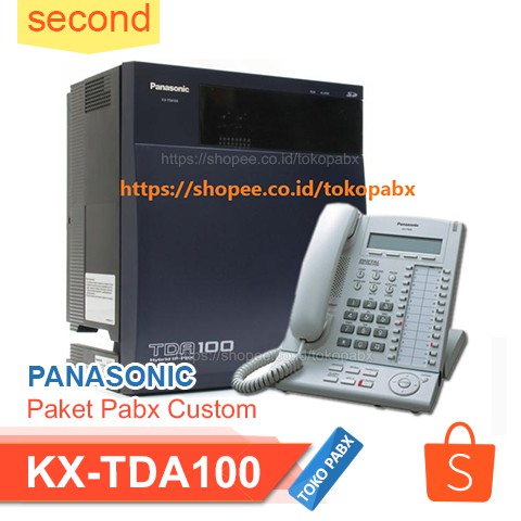 Jual Paket KX-TDA100 Pabx Panasonic | Shopee Indonesia