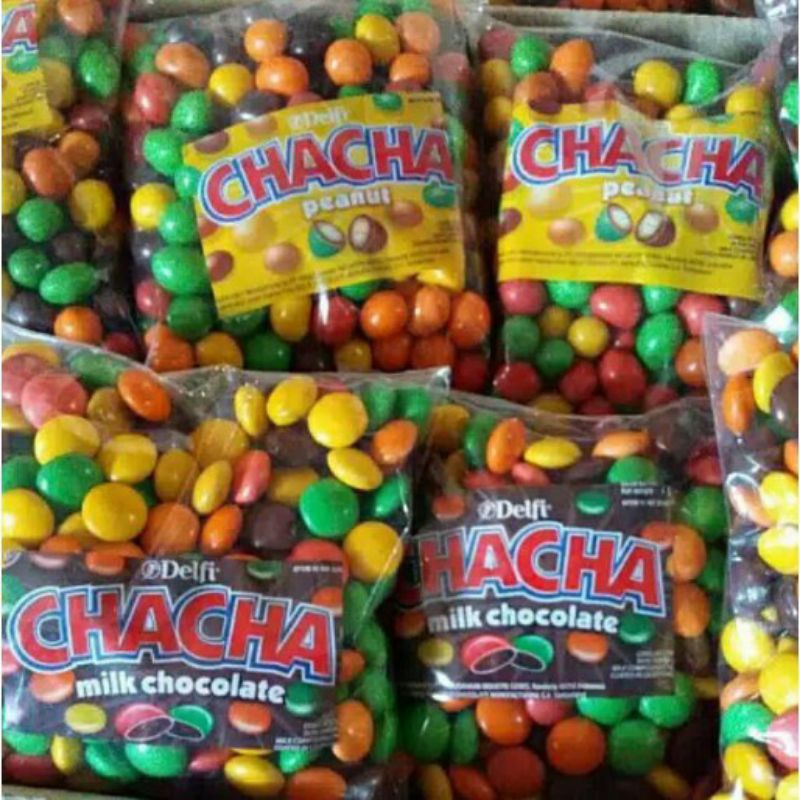 Jual COKELAT CHACHA DELFI MILK PEANUT 500GR, COKLAT CHA CHA 500 GRAM ...