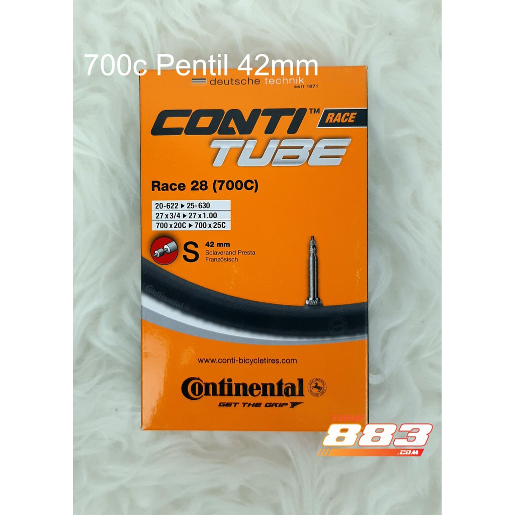 Jual Ban Dalam Conti Tube Race CONTINENTAL 700C 20-25 Pentil 42mm ...