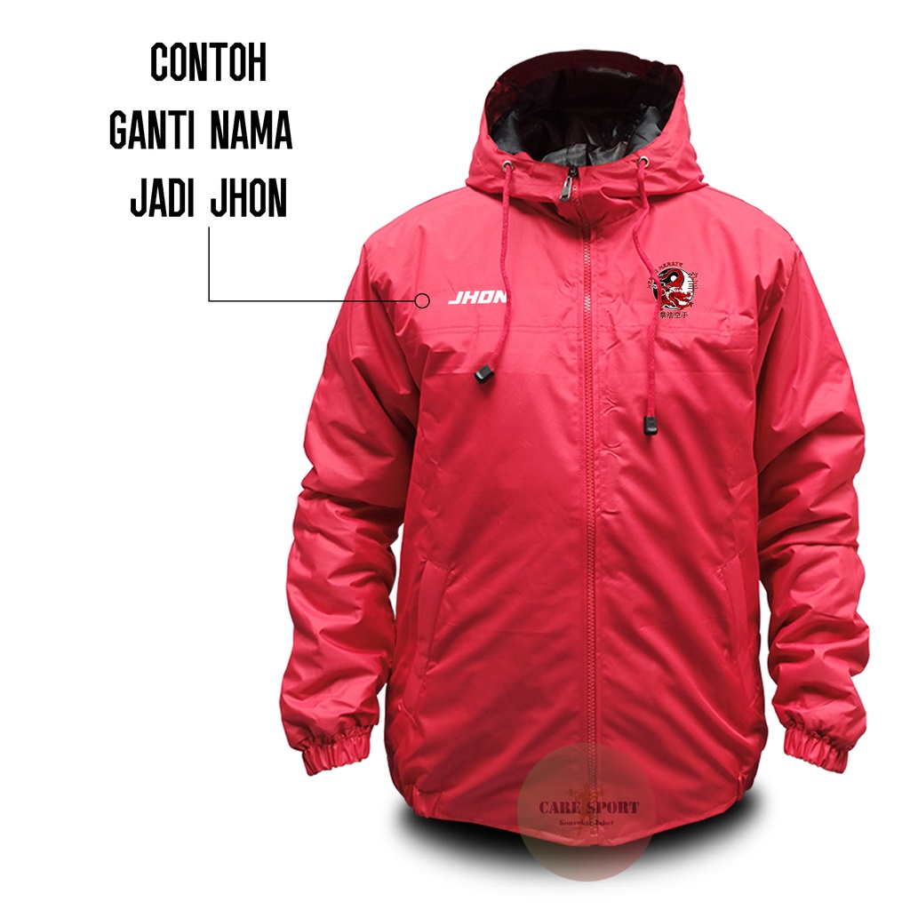 Jual COSTUM JAKET PRIA FREE COSTUM NAMA JAKET PARASUT ANTI AIR TAHAN ...