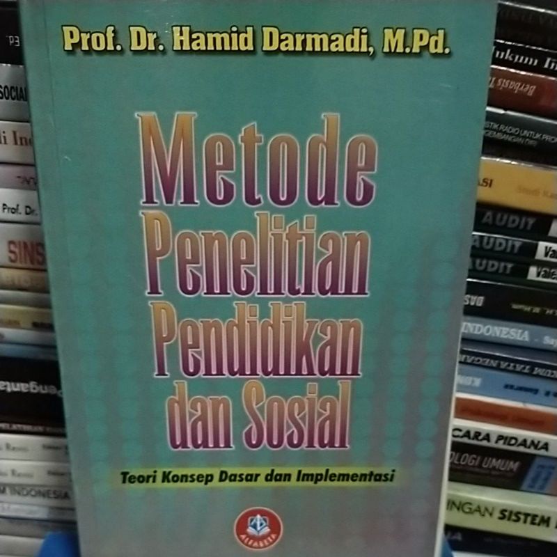 Jual metode penelitian pendidikan dan sosial by Hamid darmadi | Shopee Indonesia