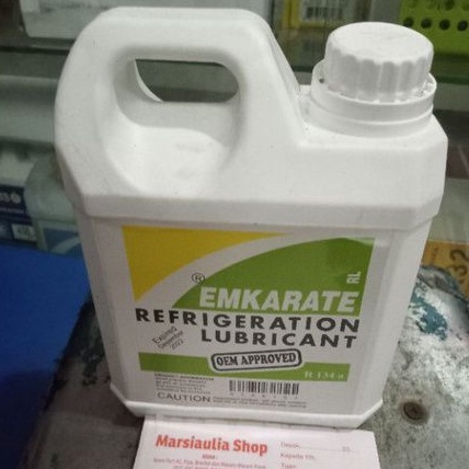 Jual Oli Kompresor R134a EMKARATE Refrigeration Lubricant Oil ...