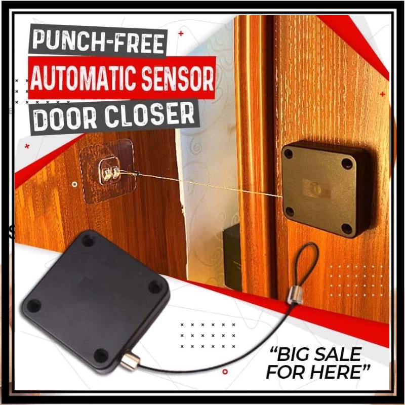 Jual ALAT PENUTUP PINTU OTOMATIS PENARIK TUTUP DOOR AUTOMATIC CLOSE ...