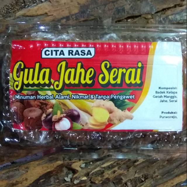 Jual GULA JAHE SERAI (Grosir dan Eceran) | Shopee Indonesia