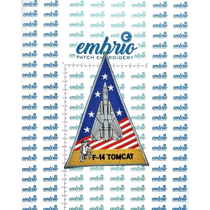 Jual ARM-013 Patch F-14 TOMCAT TOMCATTERS PLANE CAPTAIN Patch F14 ...